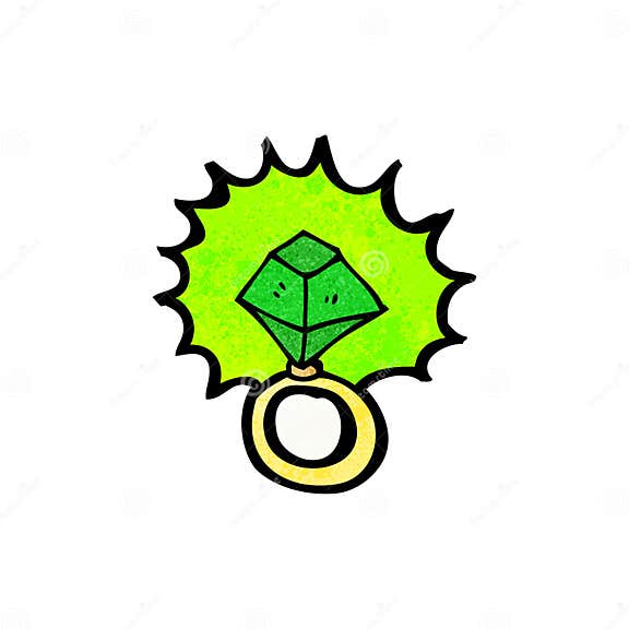 Magic ring cartoon stock vector. Illustration of power - 38057022