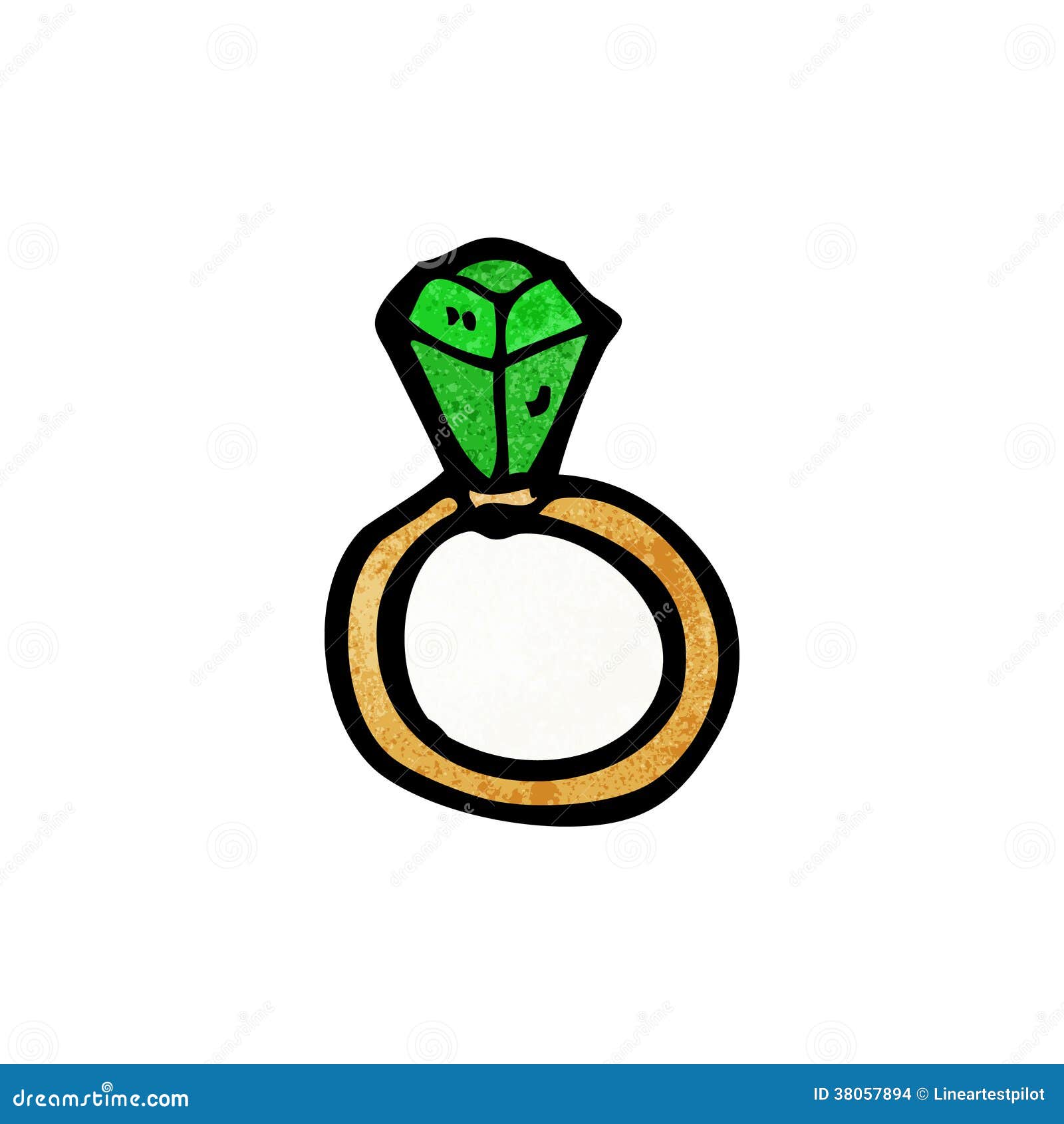 Magic ring cartoon stock vector. Illustration of artwork - 38057894