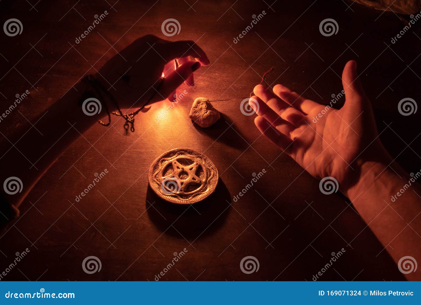 Magic Spell Casting on the Table Stock Photo - Image of spell, casting ...