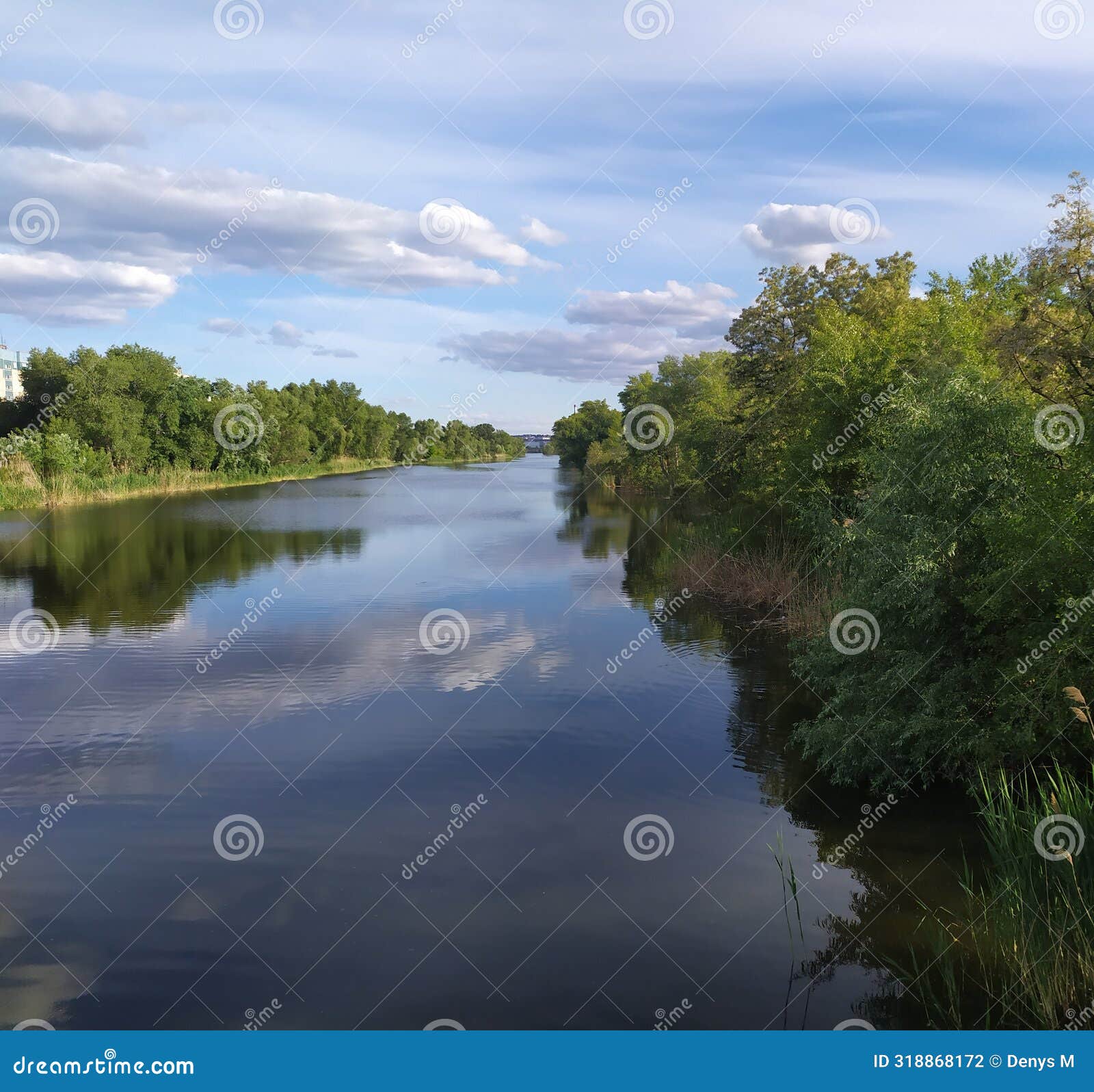 Magic River and Blue Sky for You Stock Photo - Image of river, magic ...