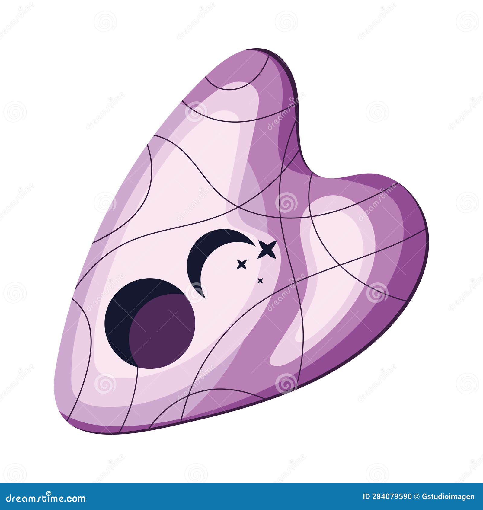 Magic Rock Esoteric Concept Stock Vector - Illustration of esoteric ...