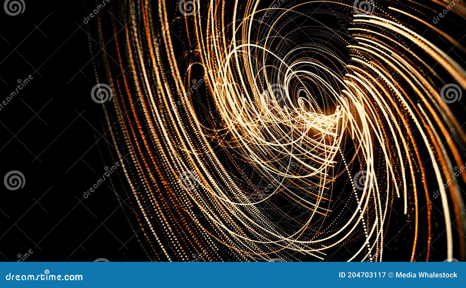 Magic Rotation of Galaxy Space Swirling Vortex in Outer Space ...