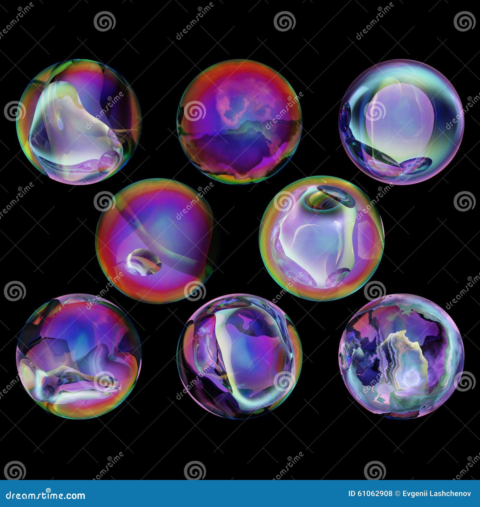 Magic round balls stock illustration. Illustration of ball - 61062908