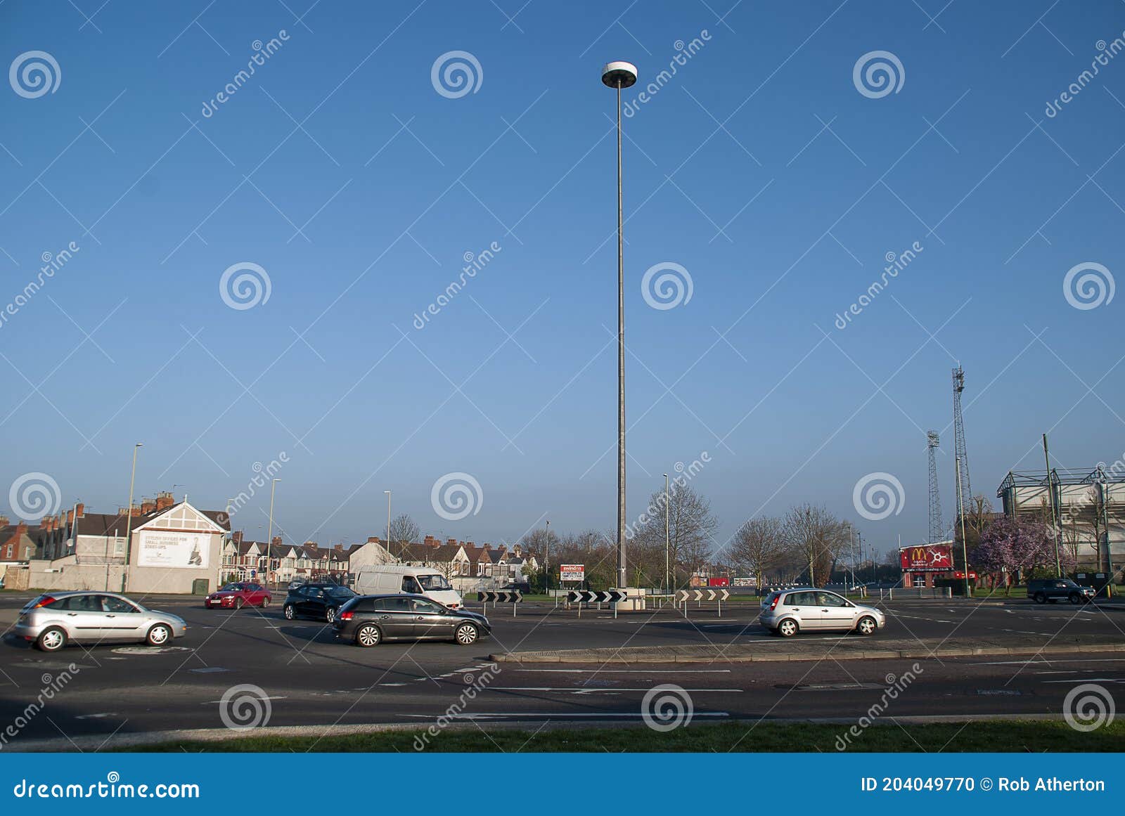 The `Magic Roundabout` Junction in Swindon, Wiltshire Editorial Image ...