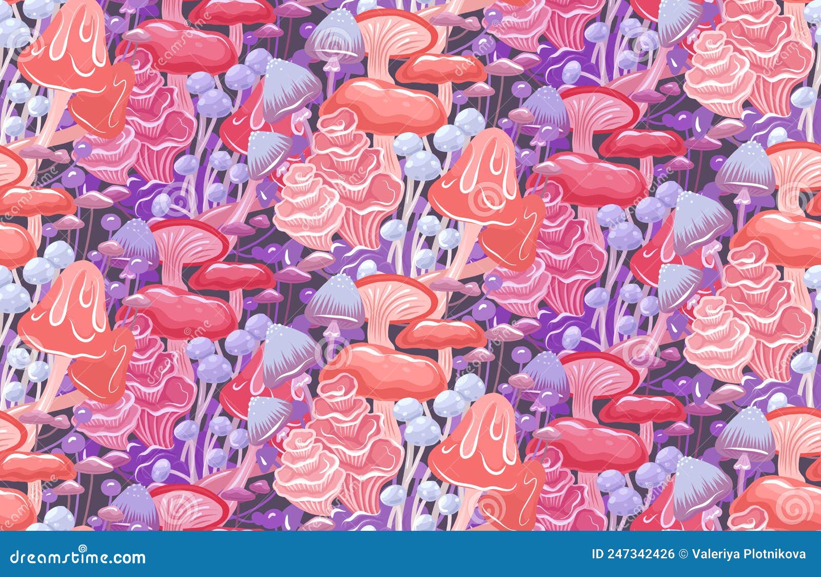 Hallucinogen Fluorescent Background Of Surreal Colors . Abstract ...