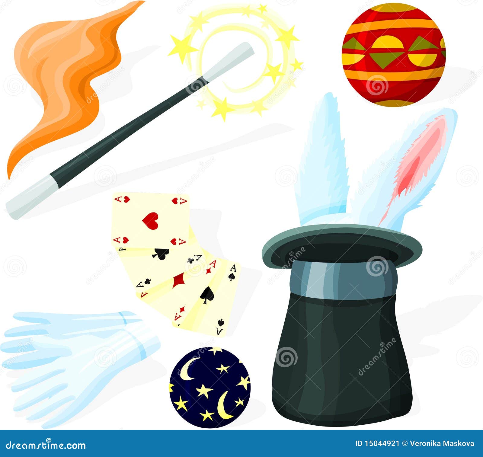 Magic set stock vector. Illustration of concept, magical - 15044921