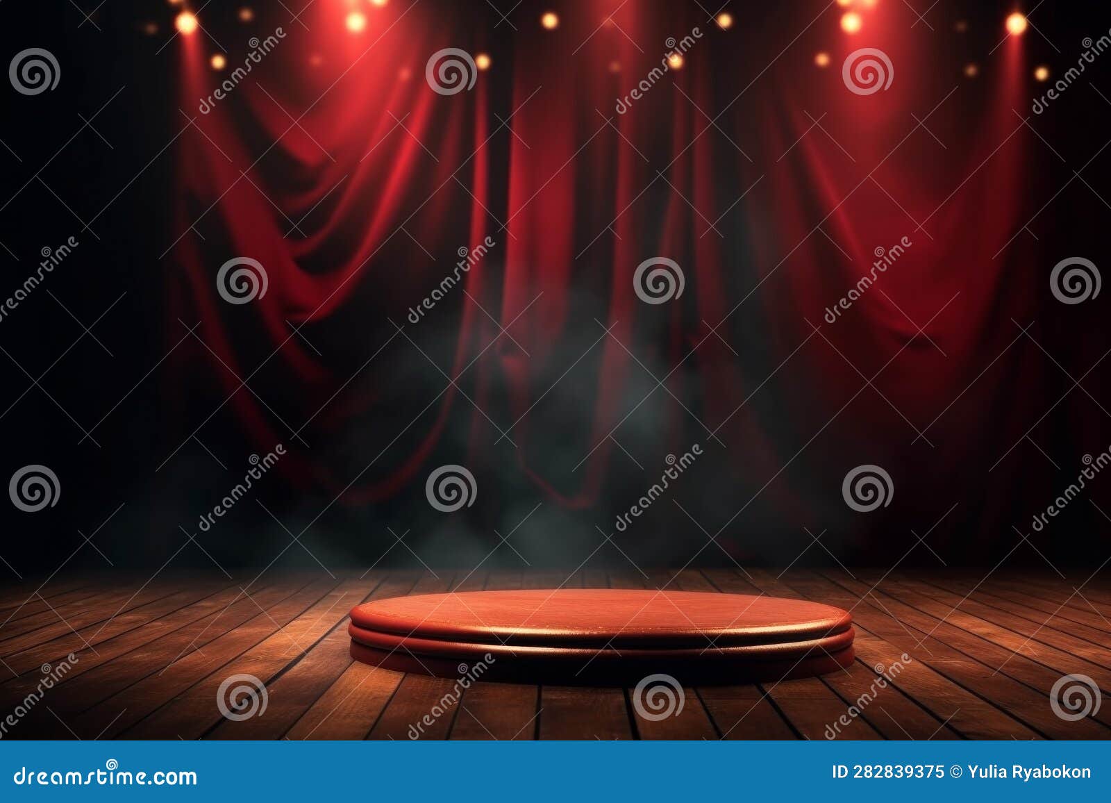 Magic Show Scene. Generate Ai Stock Illustration - Illustration of ...