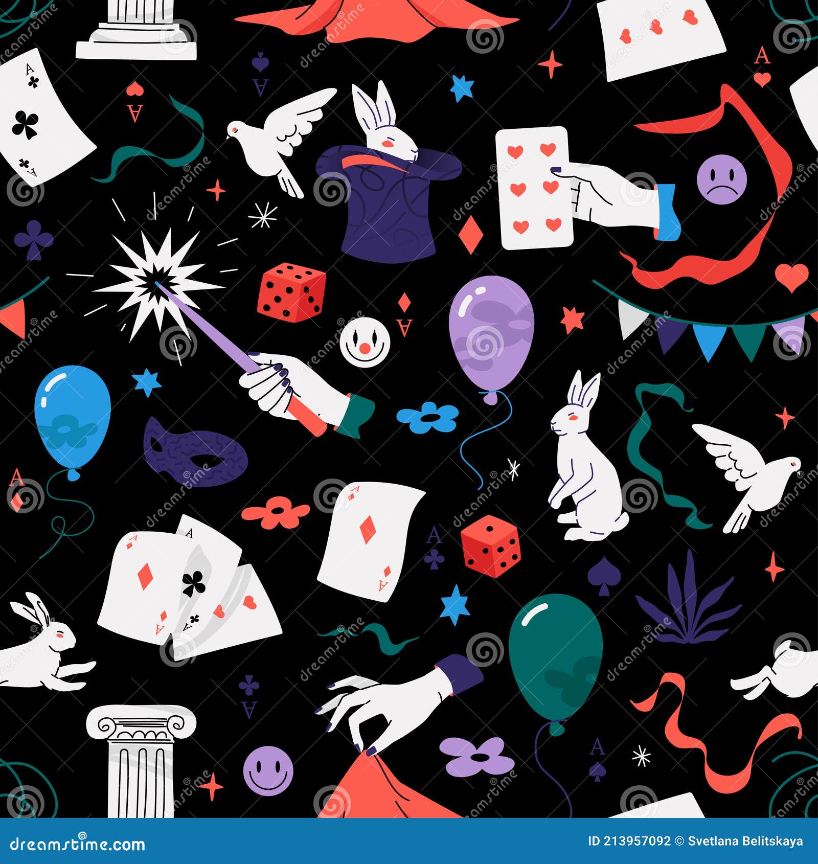 Magic Props Vector Illustration | CartoonDealer.com #11353550