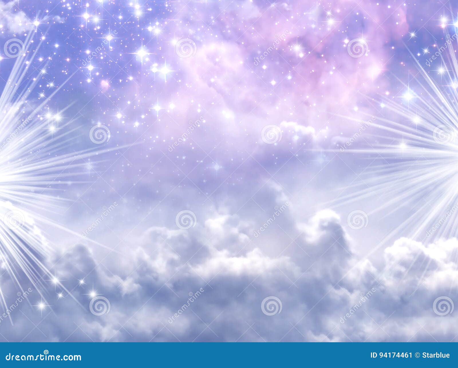 Magic sky stock illustration. Illustration of tonality - 94174461