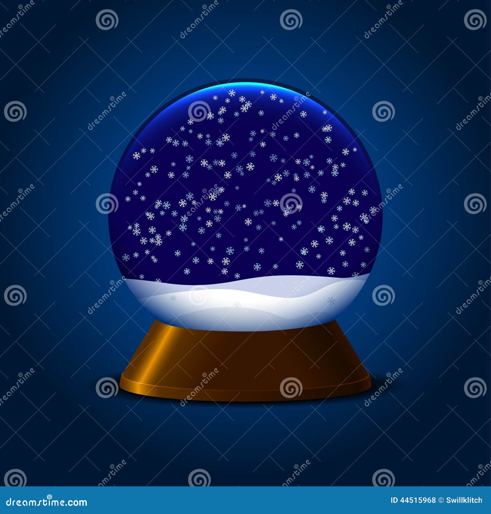 Magic snowball stock vector. Illustration of celebration - 44515968