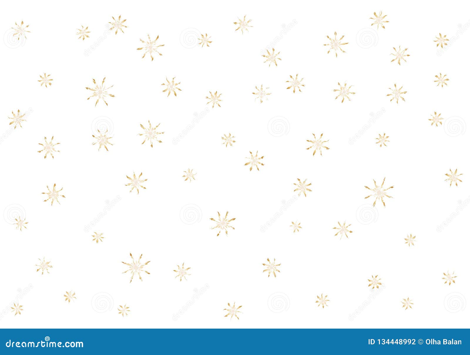 Magic Snowflakes Vector Design Stock Vector - Illustration of confetti ...