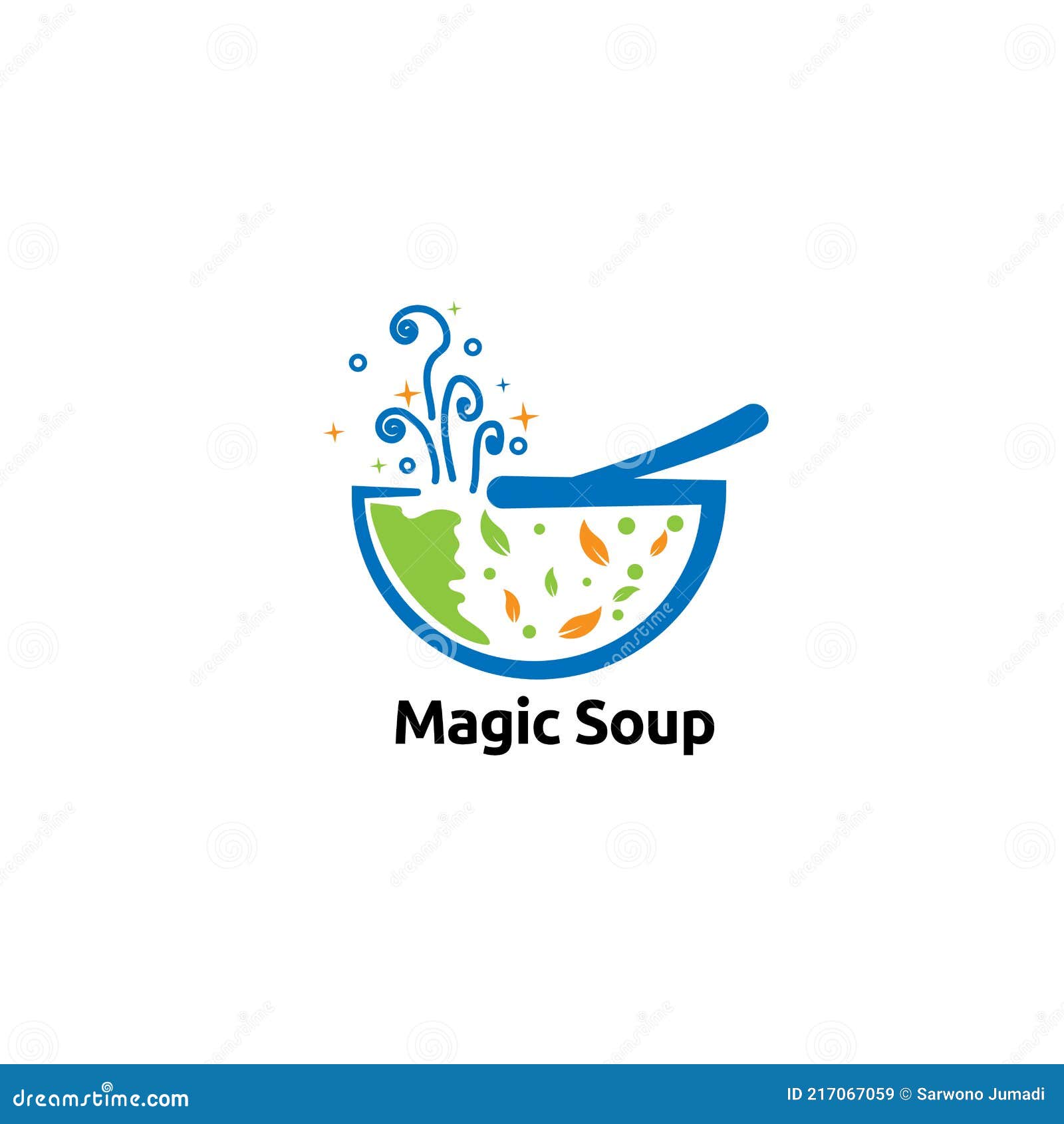 Magic Soup Logo Vector Concept, Icon, Element, and Template for ...