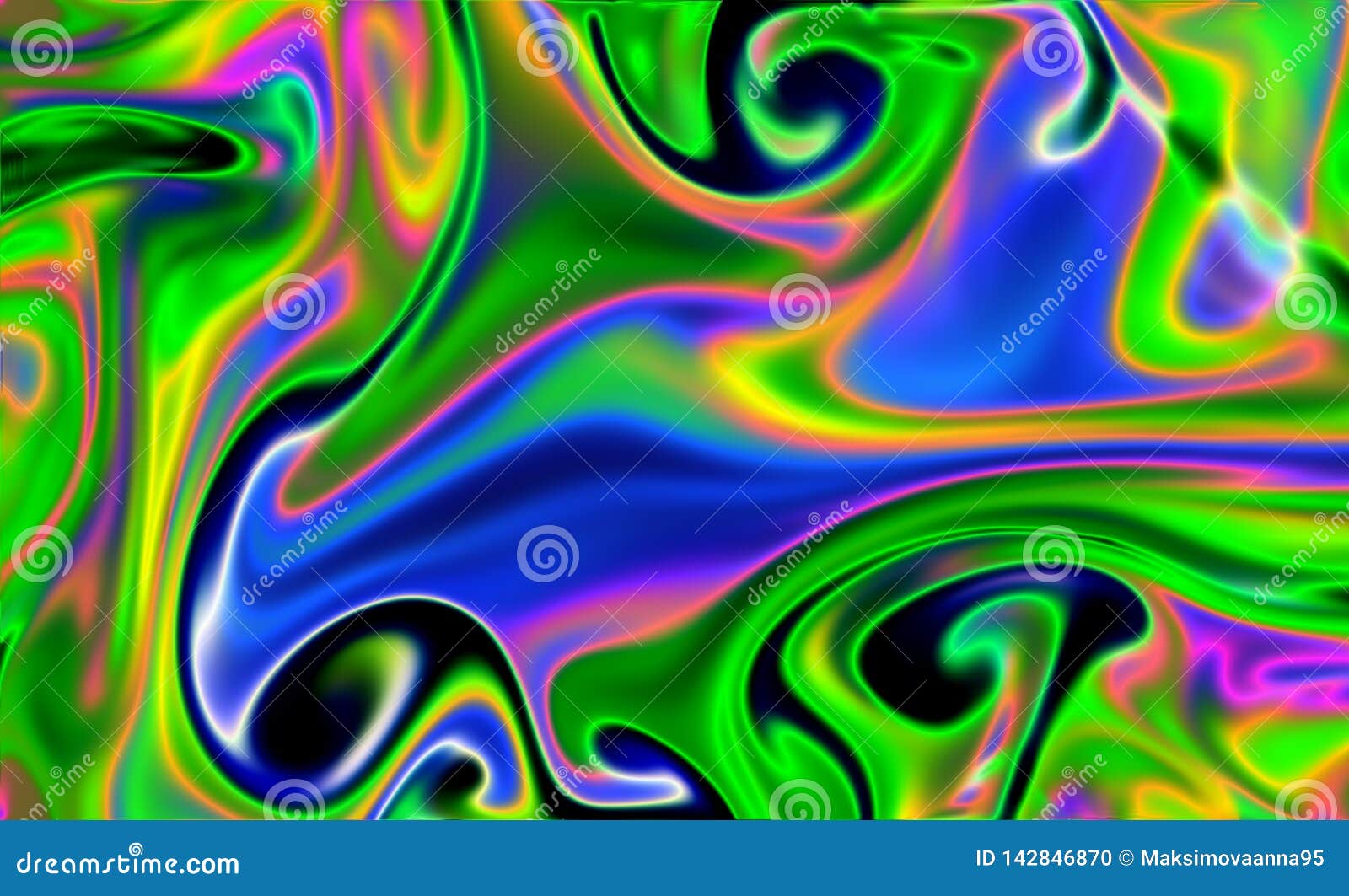 Magic Space and Galaxy Background 3 Stock Illustration - Illustration ...