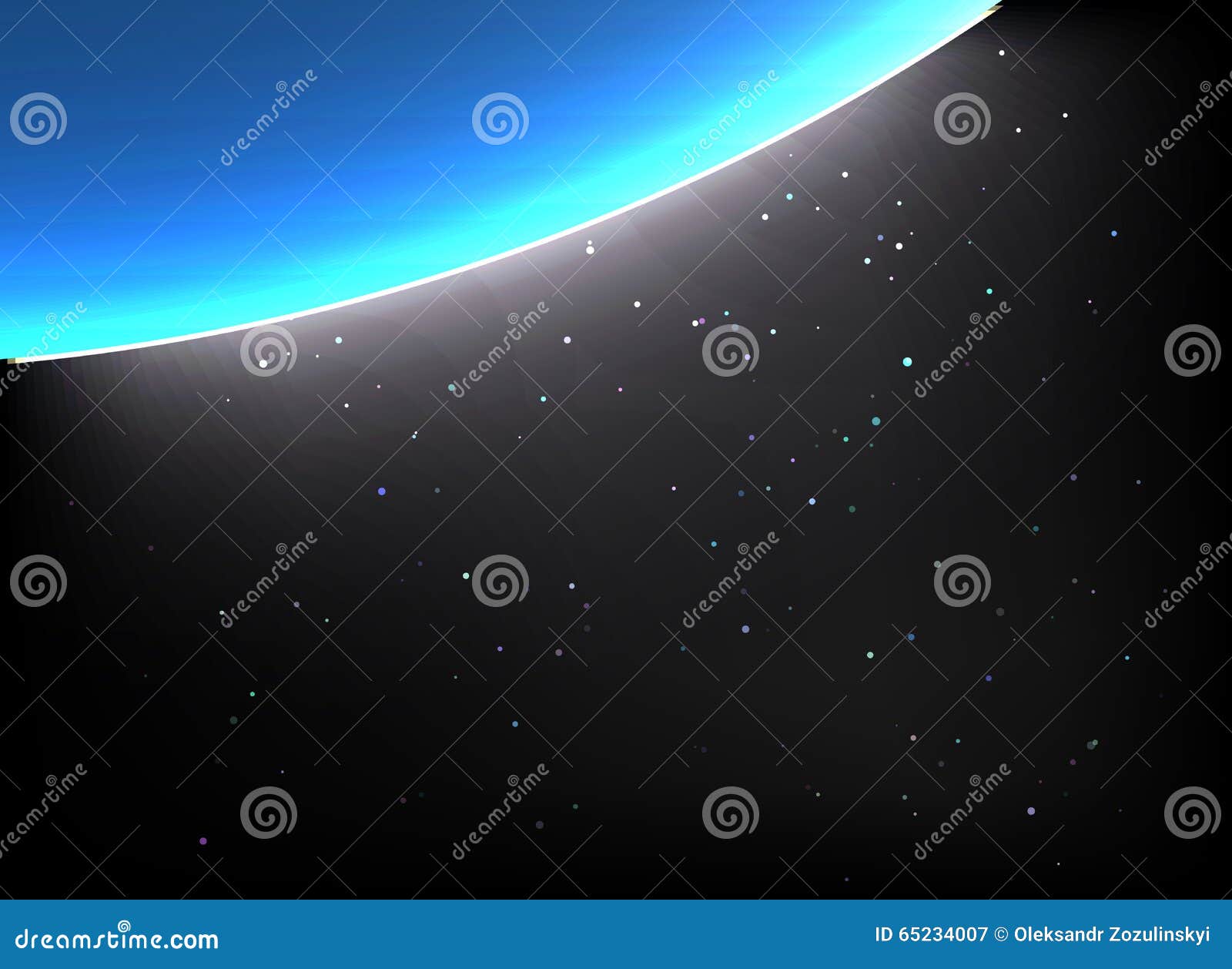 Magic Space Planets, Stars Vector Stock Vector - Illustration of global ...