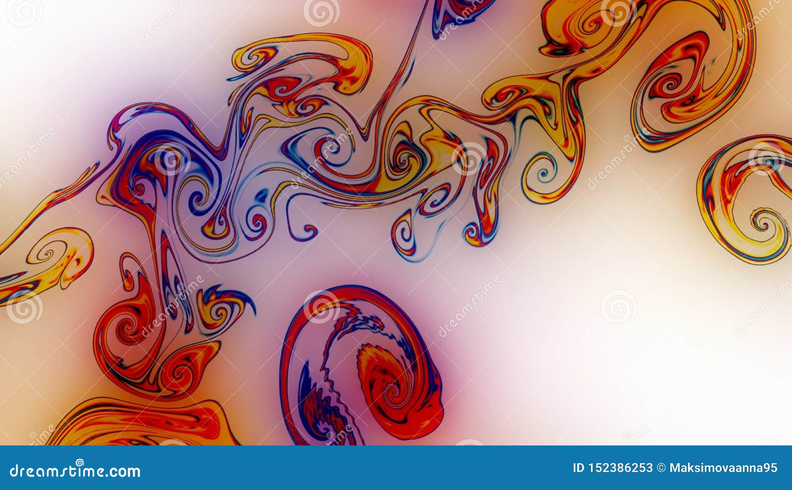 Magic Space Texture, Pattern, Looks Like Colorful Smoke and Fire ...