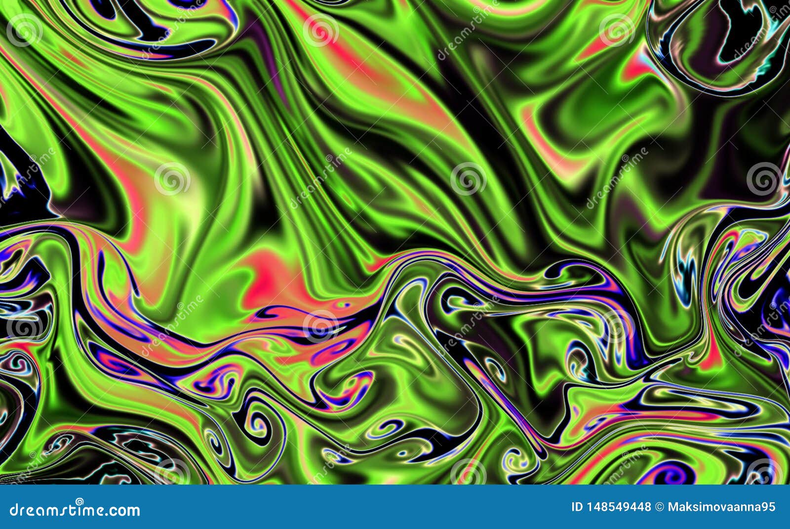 Fluid Space Abstract Background. Magic Texture. Use for Design. Stock ...