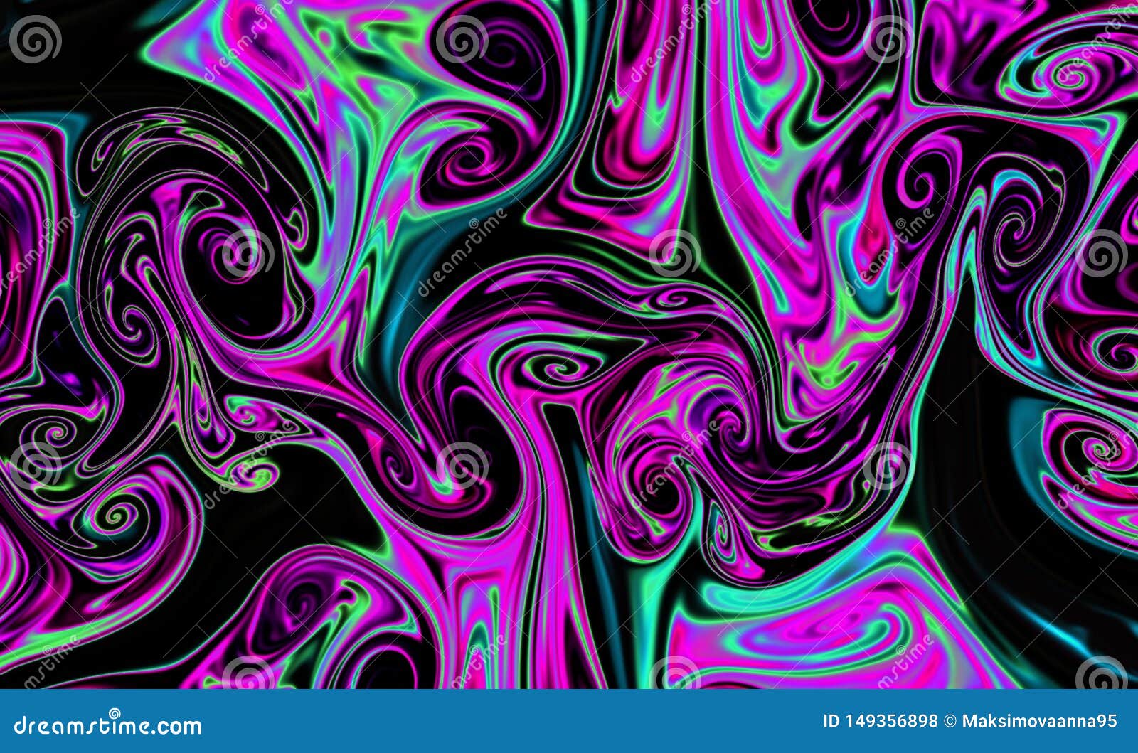 Magic Space Texture, Pattern, Looks Like Colorful Smoke and Fire Stock ...