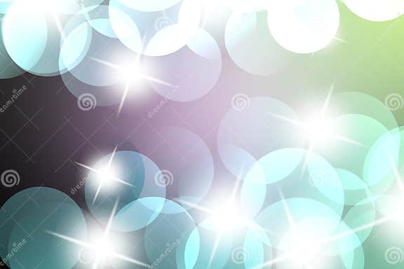 Magic Sparkle, Light Dots, Vector Bokeh Effect. Background Wallpaper ...