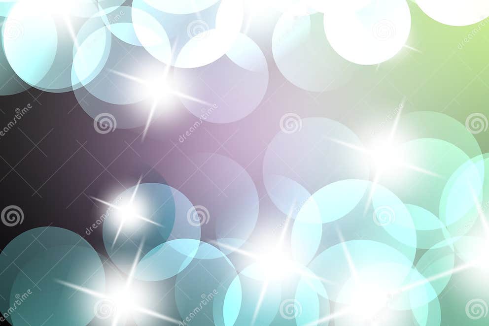 Magic Sparkle, Light Dots, Vector Bokeh Effect. Background Wallpaper ...