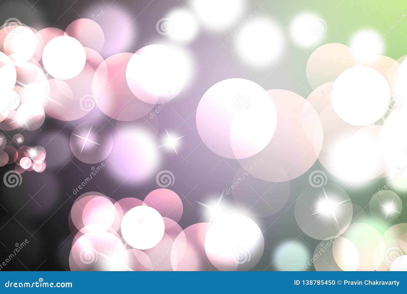 Magic Sparkle, Light Dots, Vector Bokeh Effect. Background Wallpaper ...