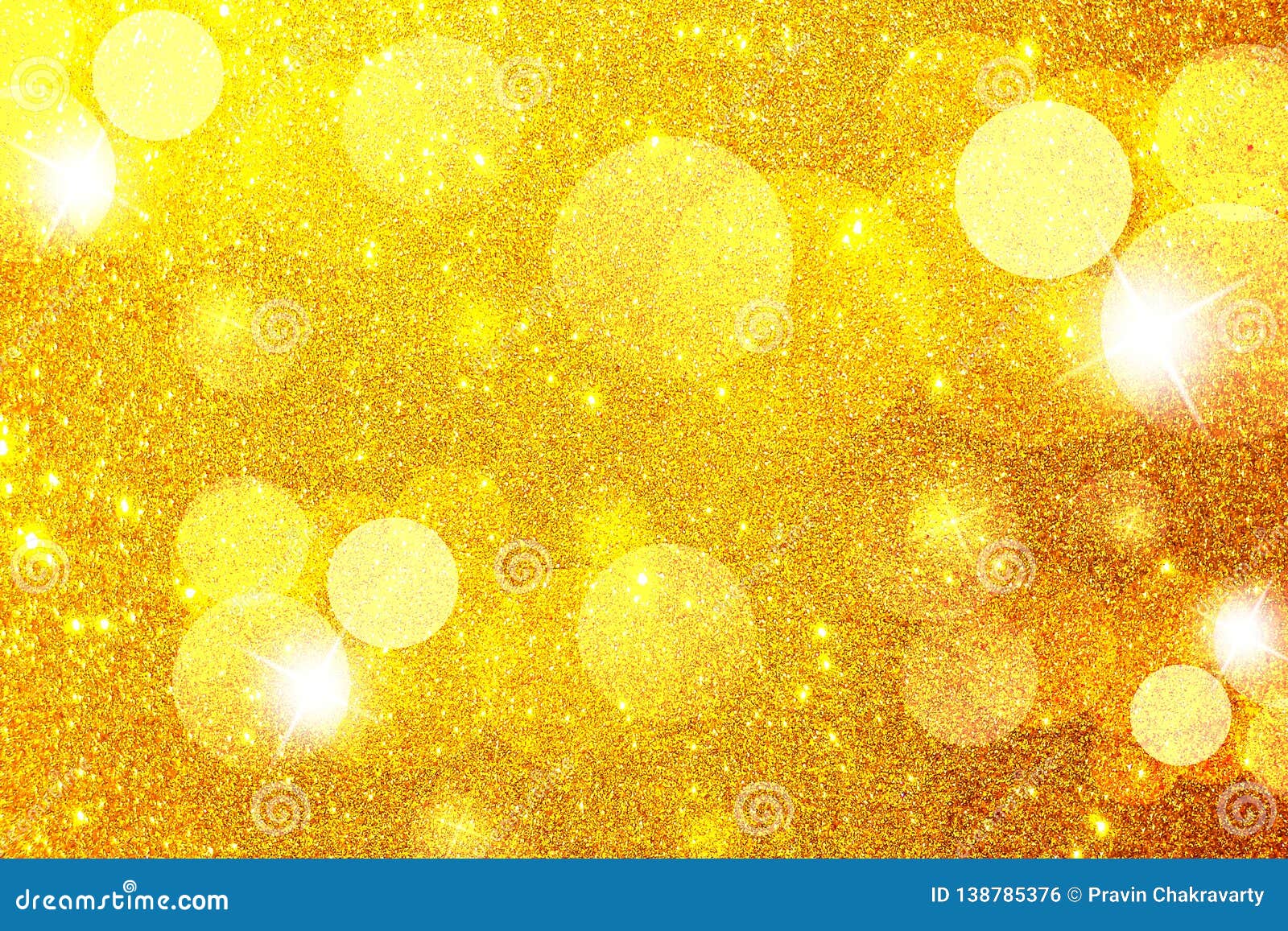 Magic Sparkle, Light Dots, Vector Bokeh Effect on Glitter. Background ...