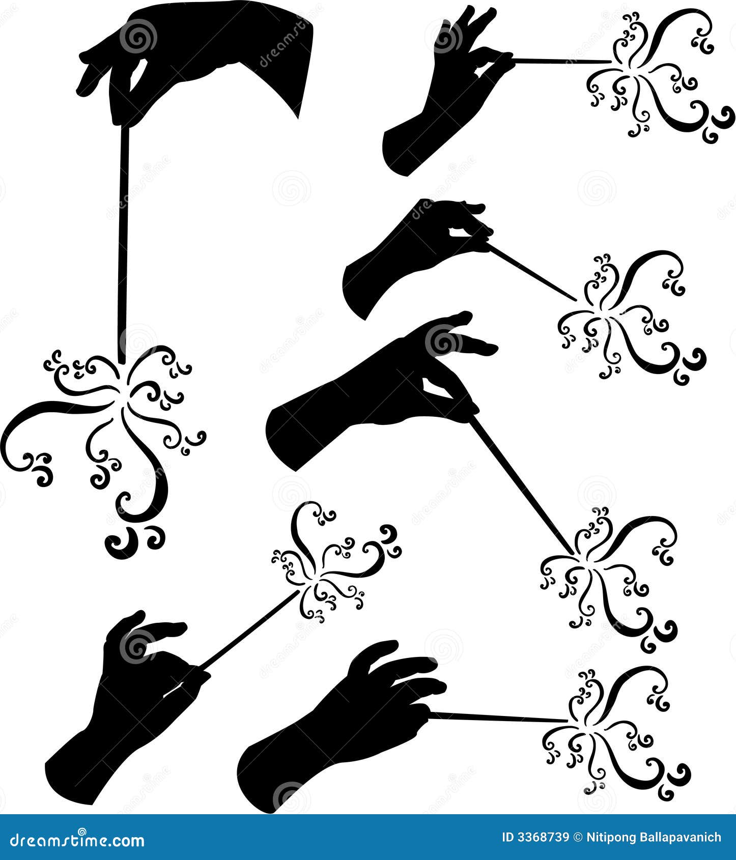 Magic Spell stock illustration. Illustration of legend - 3368739