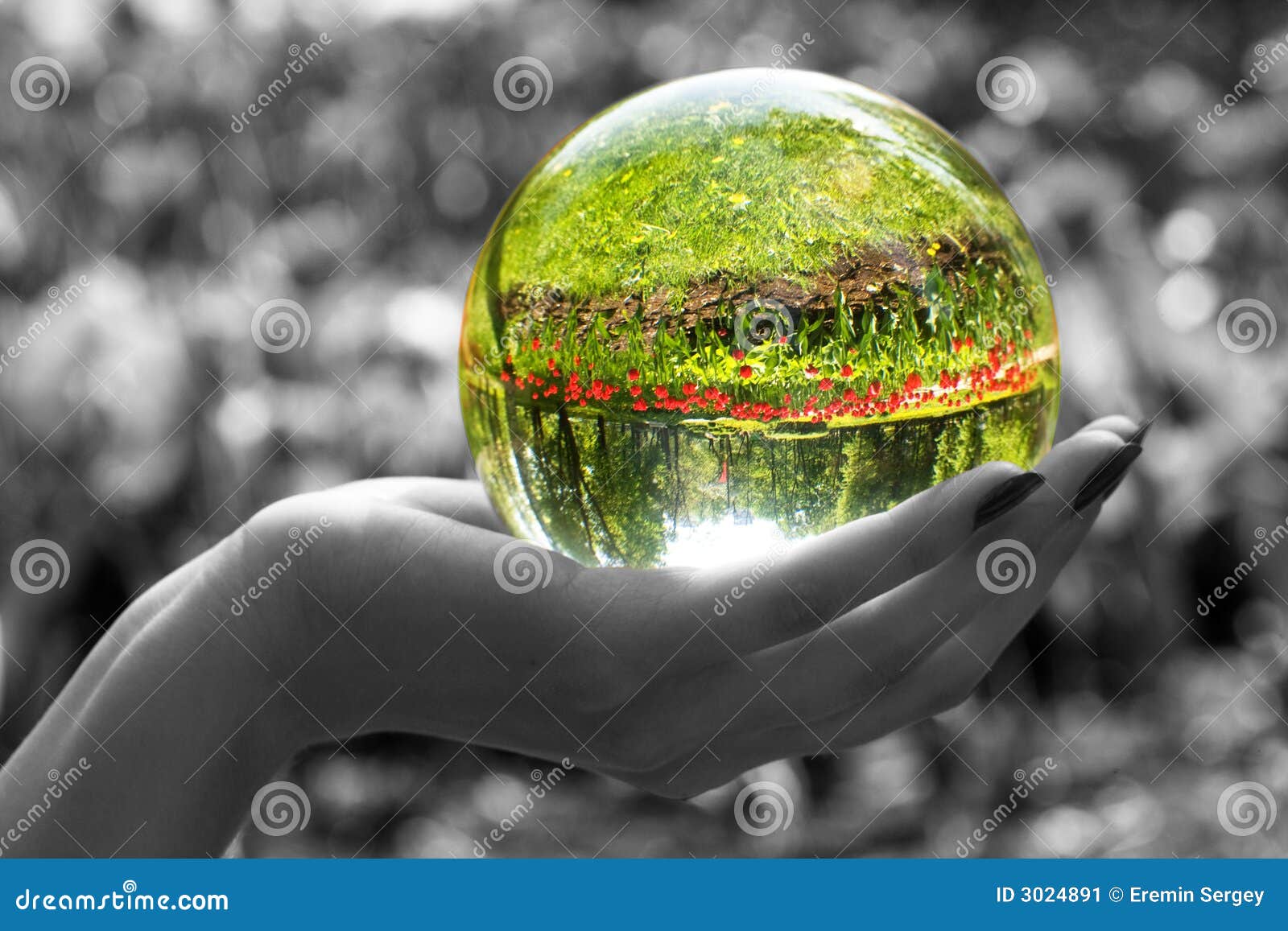 Magic sphere 3 stock image. Image of mystical, bright - 3024891