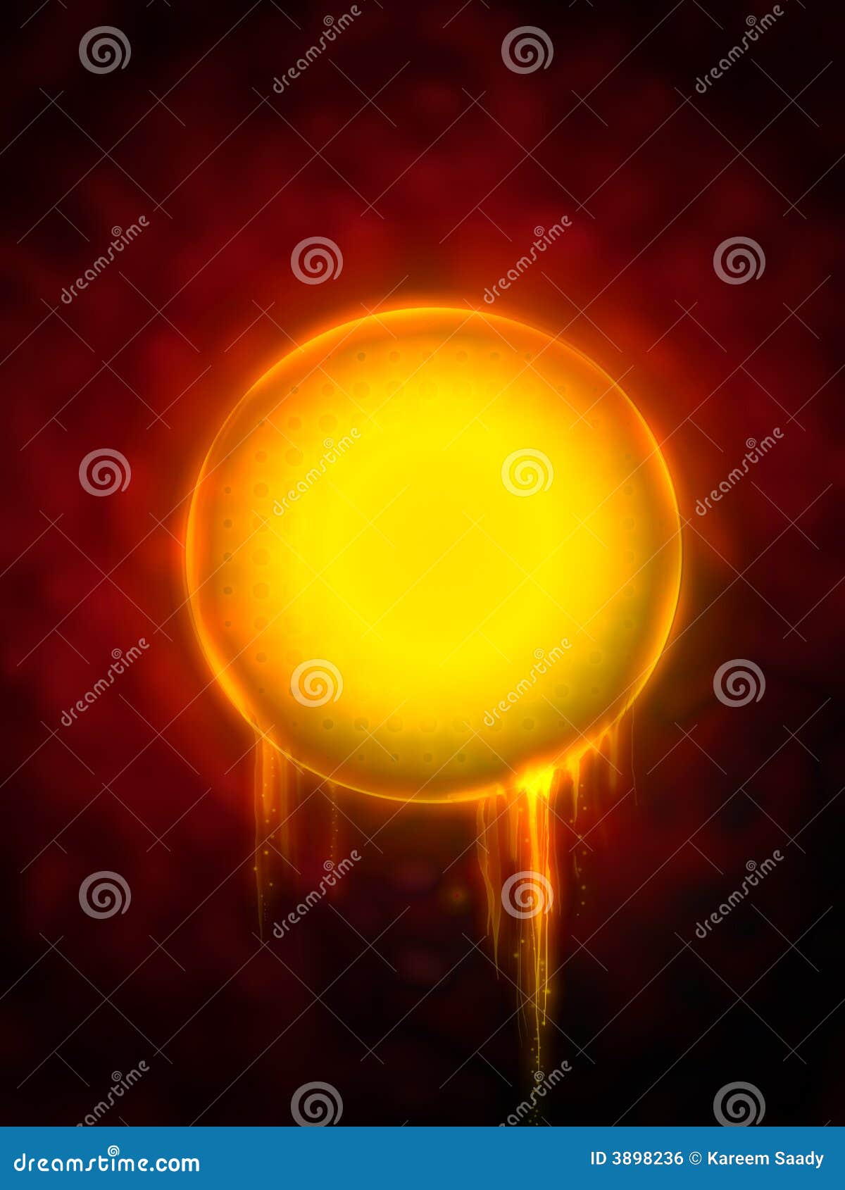 Magic Sphere stock illustration. Illustration of bright - 3898236