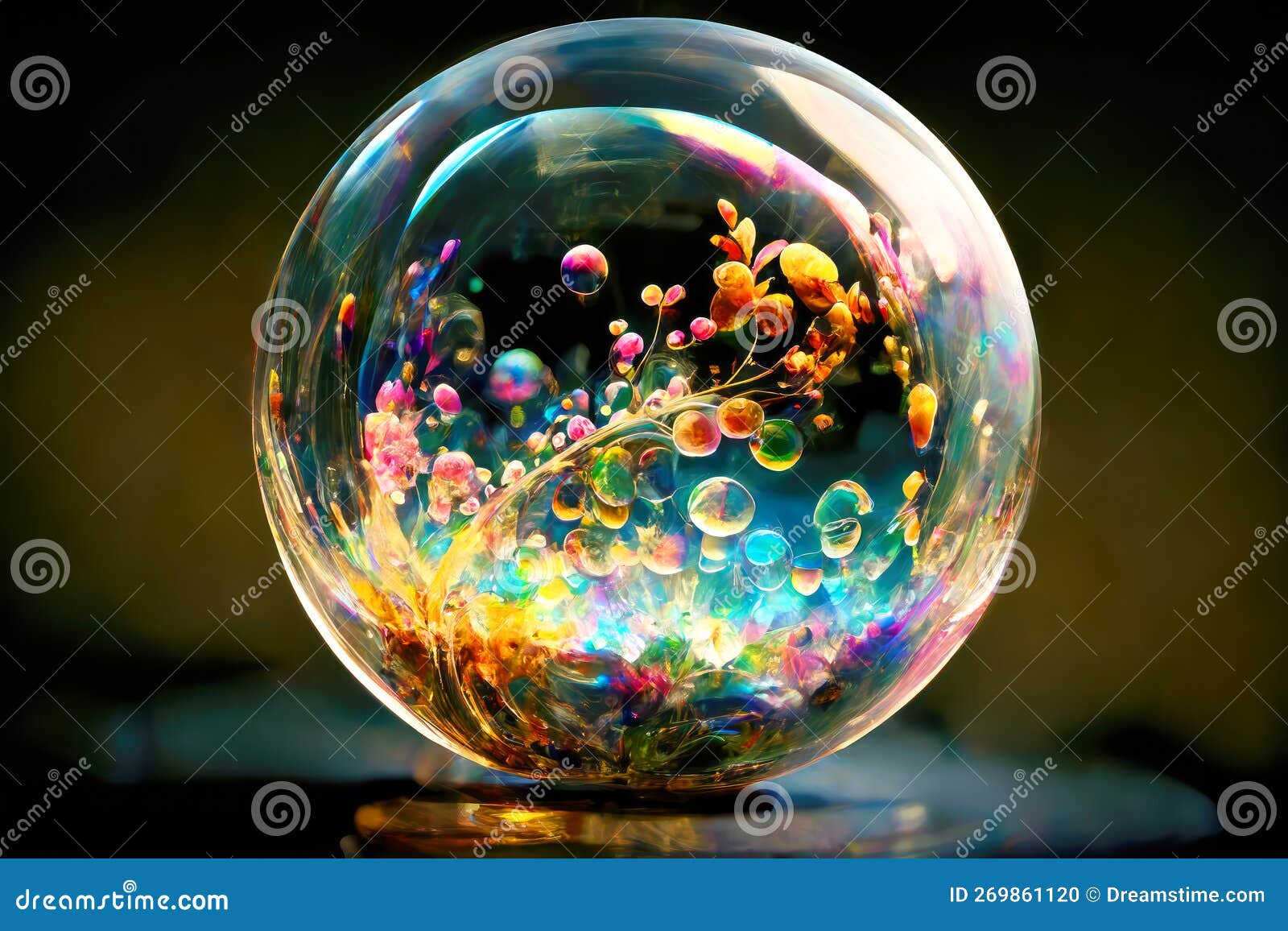 Magic ball stock illustration. Illustration of jewellery - 269861120