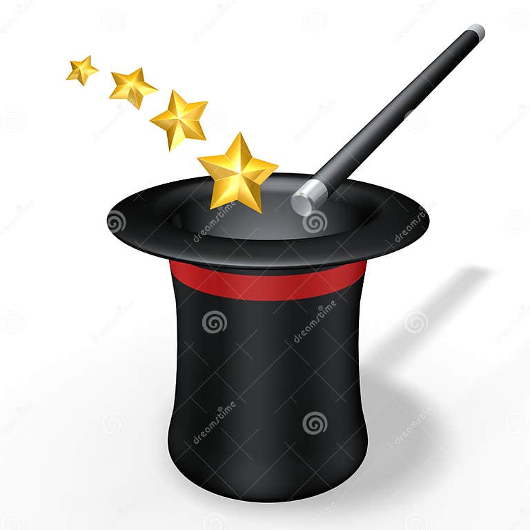 Magic star stock illustration. Illustration of show, legend - 2120918