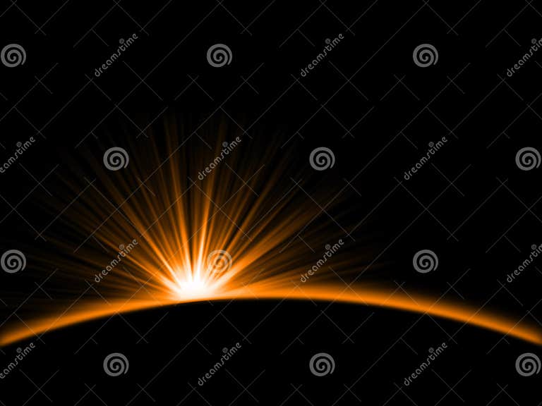 Magic star stock illustration. Illustration of sunrise - 9510366