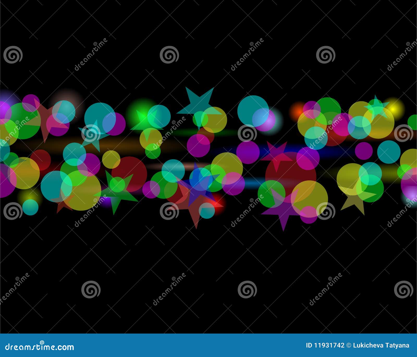 Magic Star Abstract Background Stock Illustration - Illustration of ...