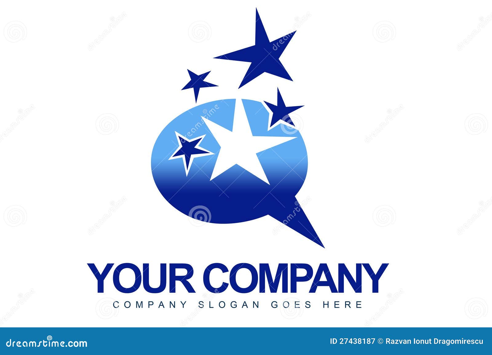 Magic Stars Logo stock illustration. Illustration of magic - 27438187