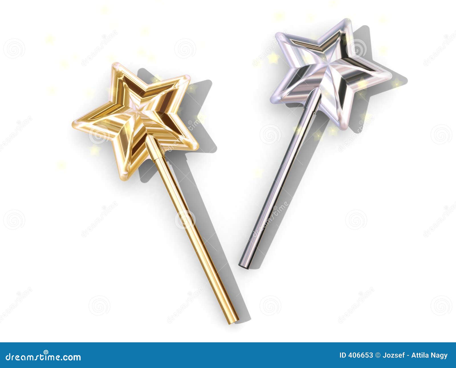 Magic sticks_2 stock illustration. Illustration of magic - 406653