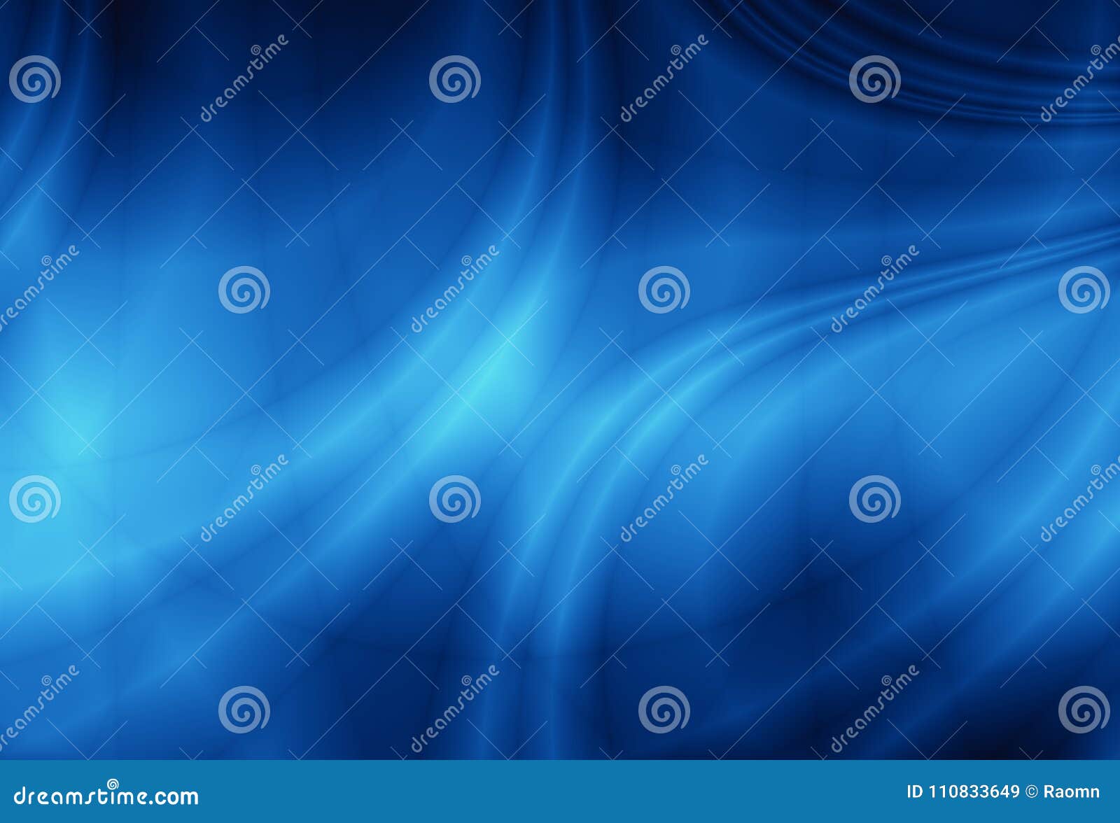 Magic Stream Abstract Blue Pattern Background Stock Illustration ...