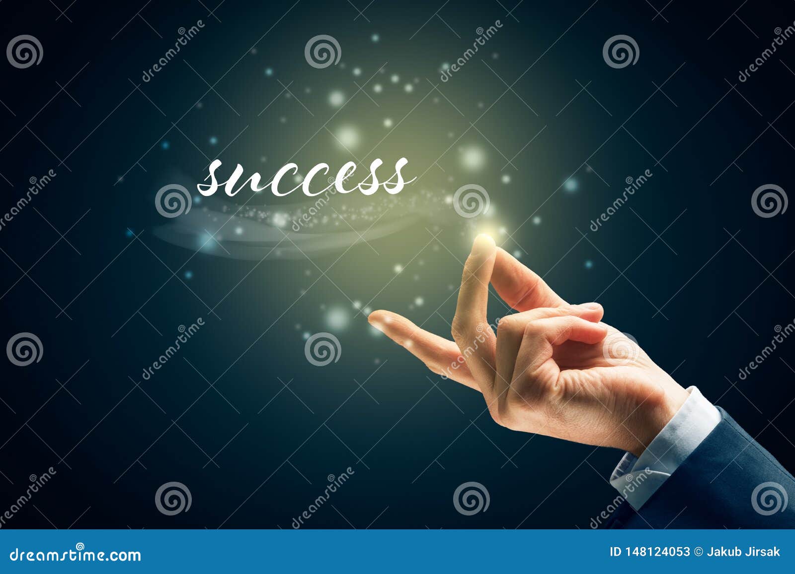Magic of success concept stock image. Image of concept - 148124053