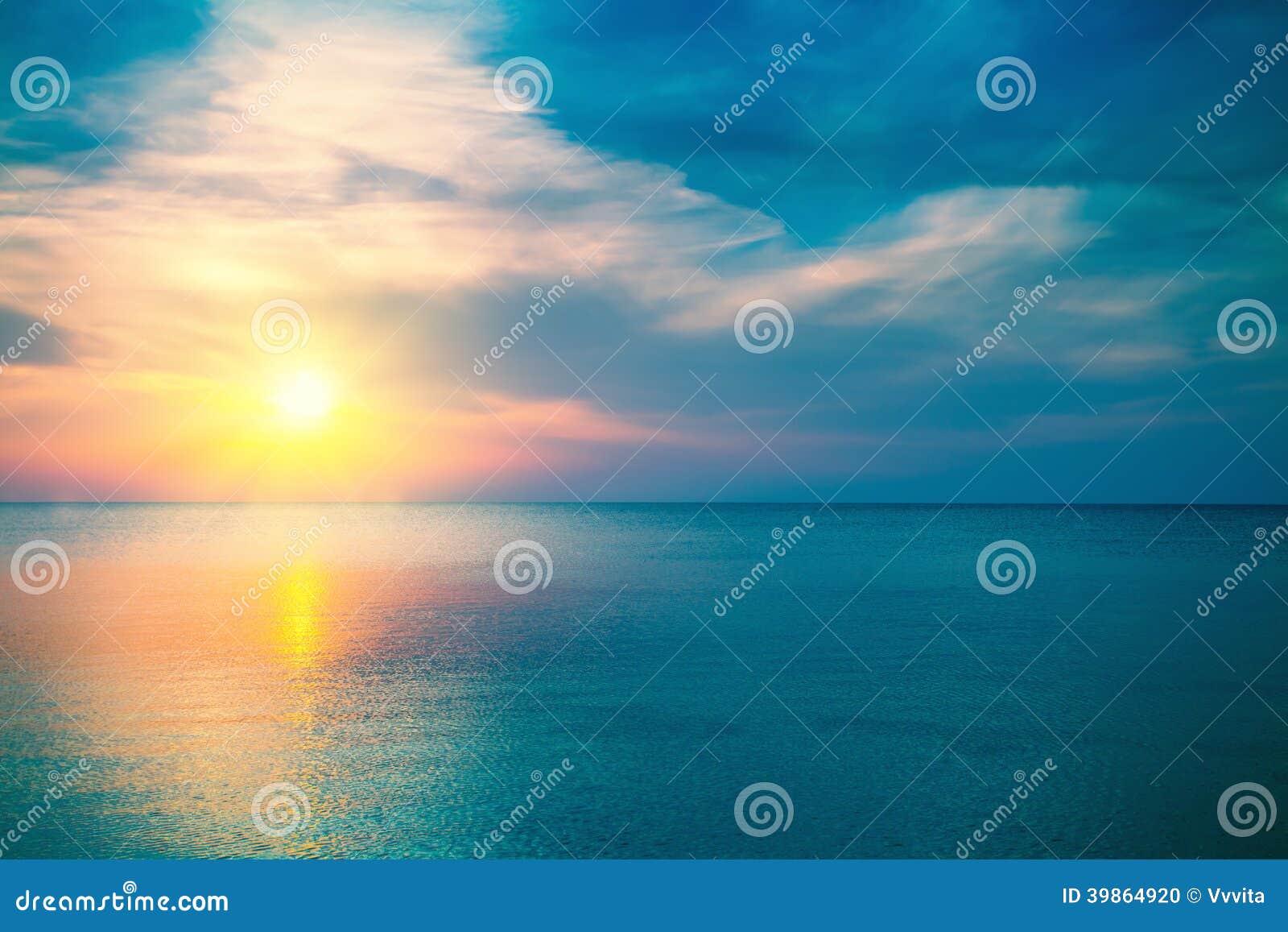 Magic sunrise stock photo. Image of backdrop, beach, outdoor - 39864920