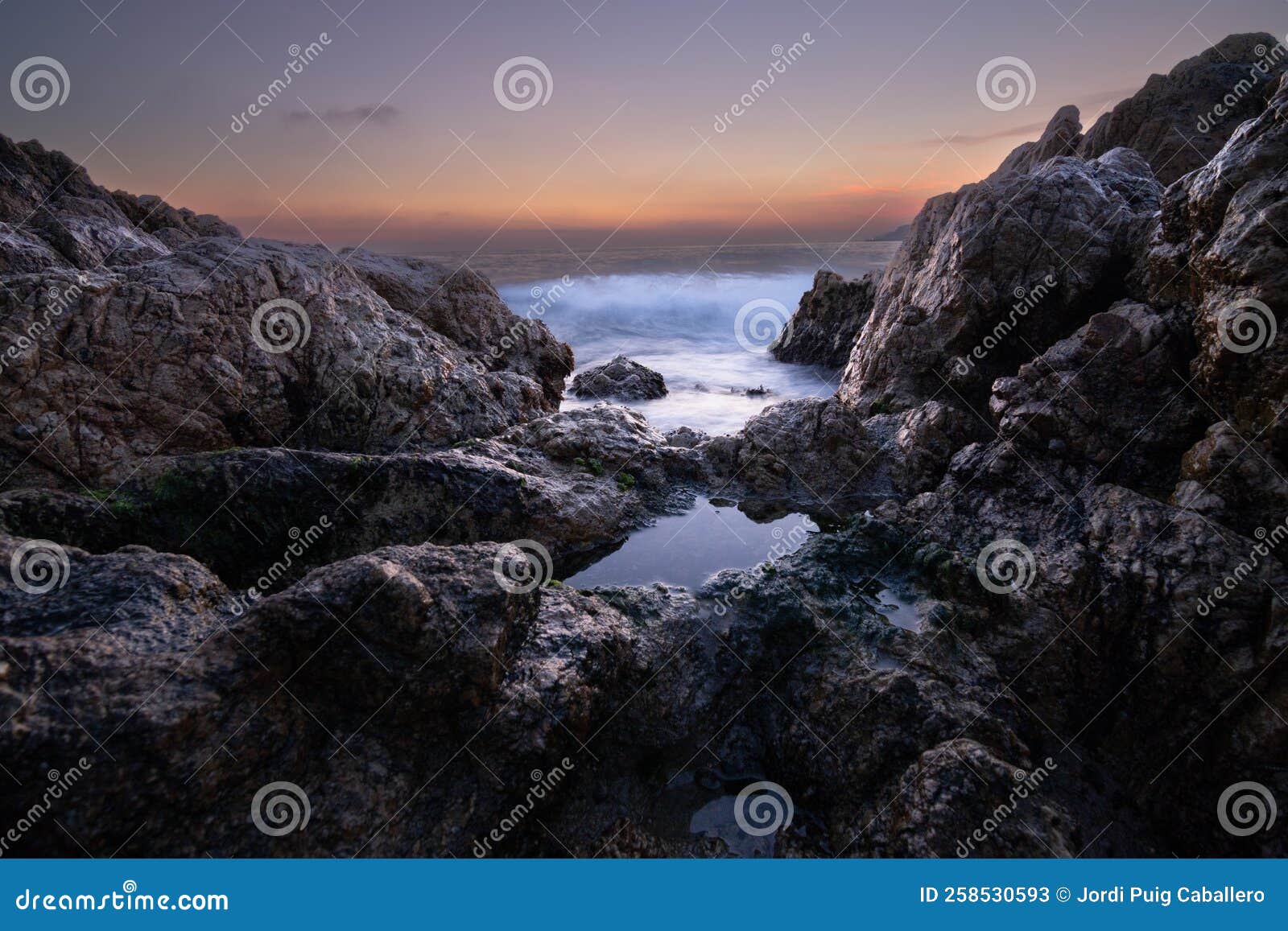 Magic Sunset Afternoon stock image. Image of ocean, morning - 258530593