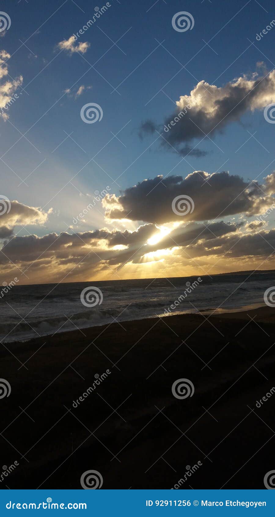 Magic sunset stock photo. Image of magic, playa, piedras - 92911256