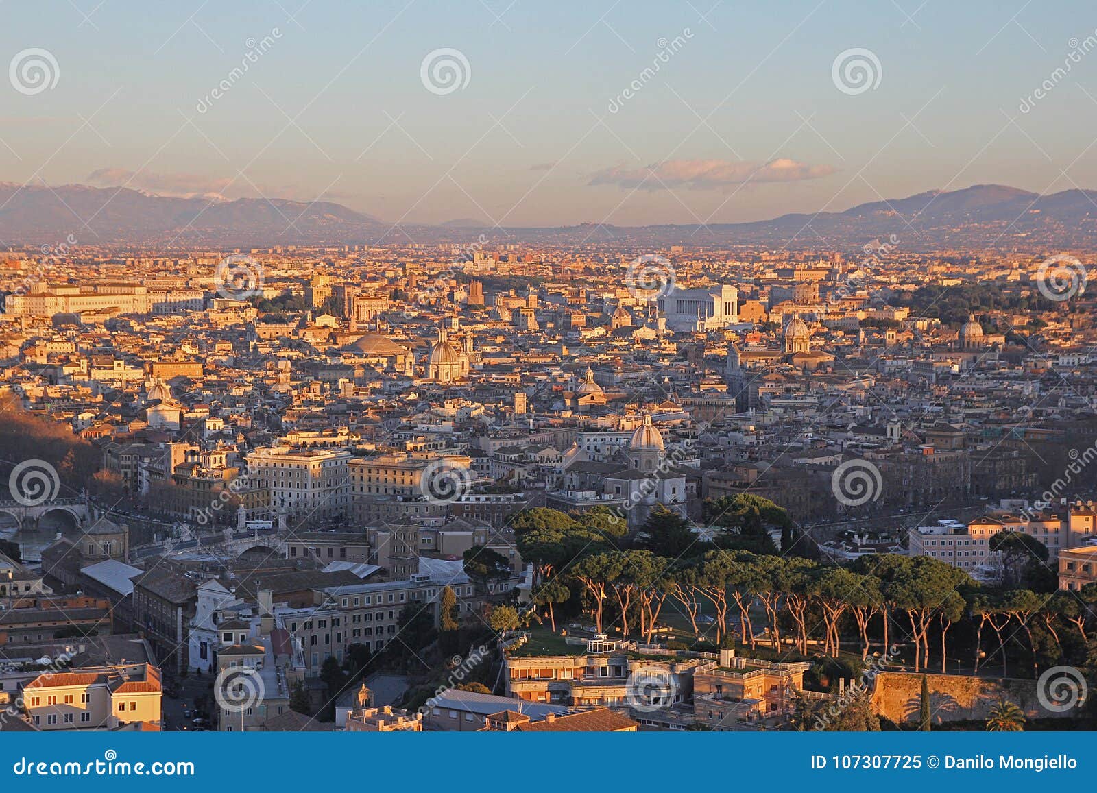 Roma sunset stock image. Image of magic, trip, sunset - 107307725