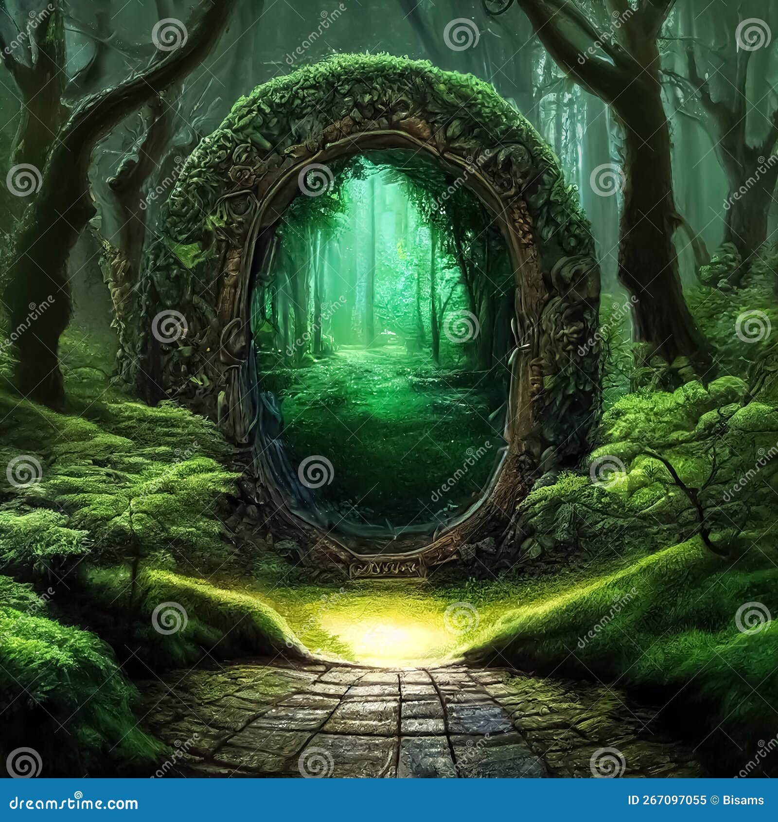 Mystical Fairies In Forest