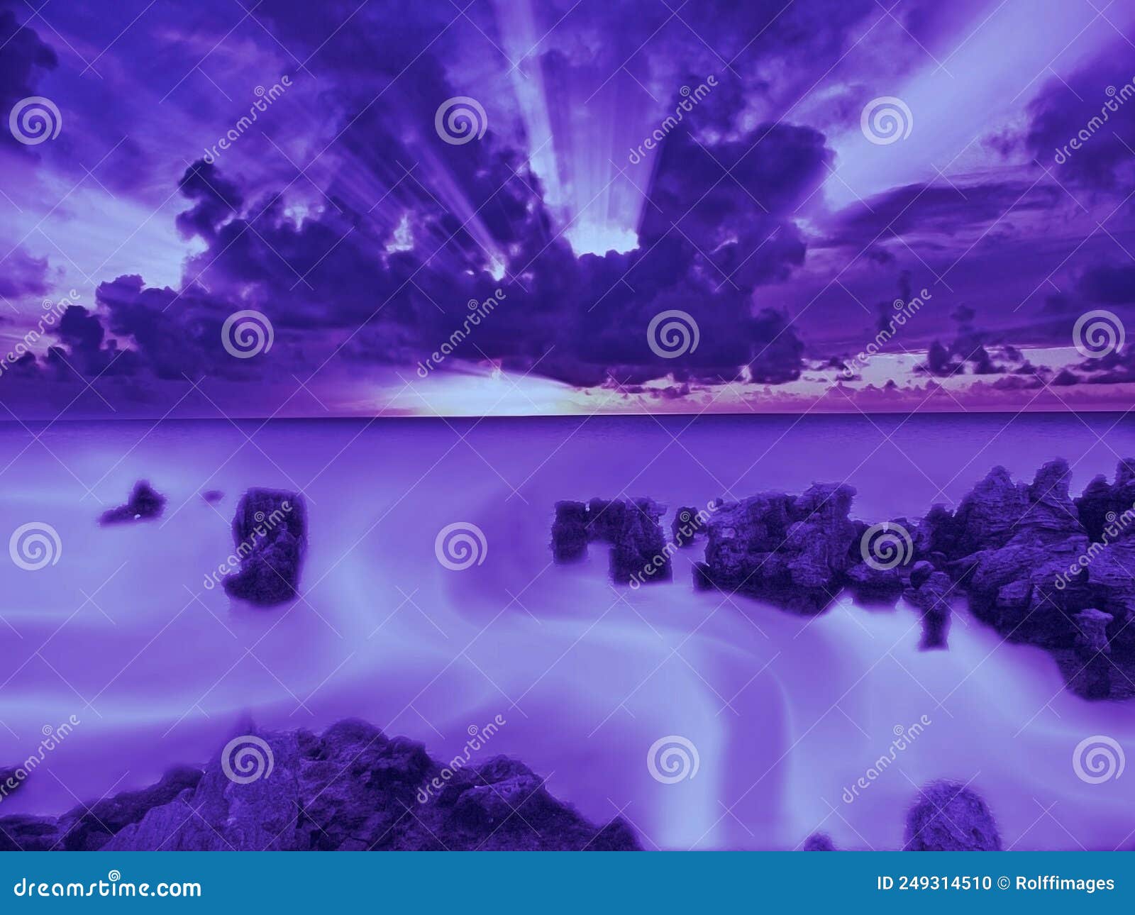 Magic tides and sky stock photo. Image of peaceful, surface - 249314510