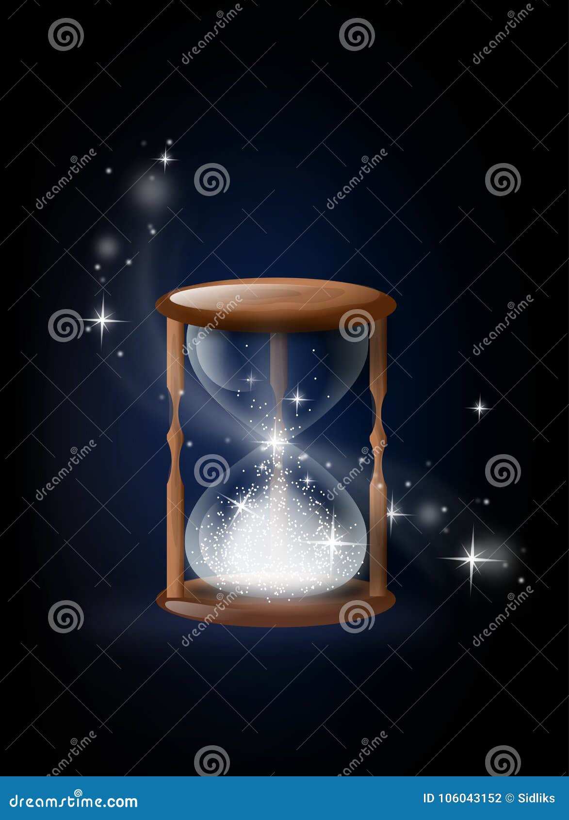 Magic time illustration stock illustration. Illustration of decoration ...