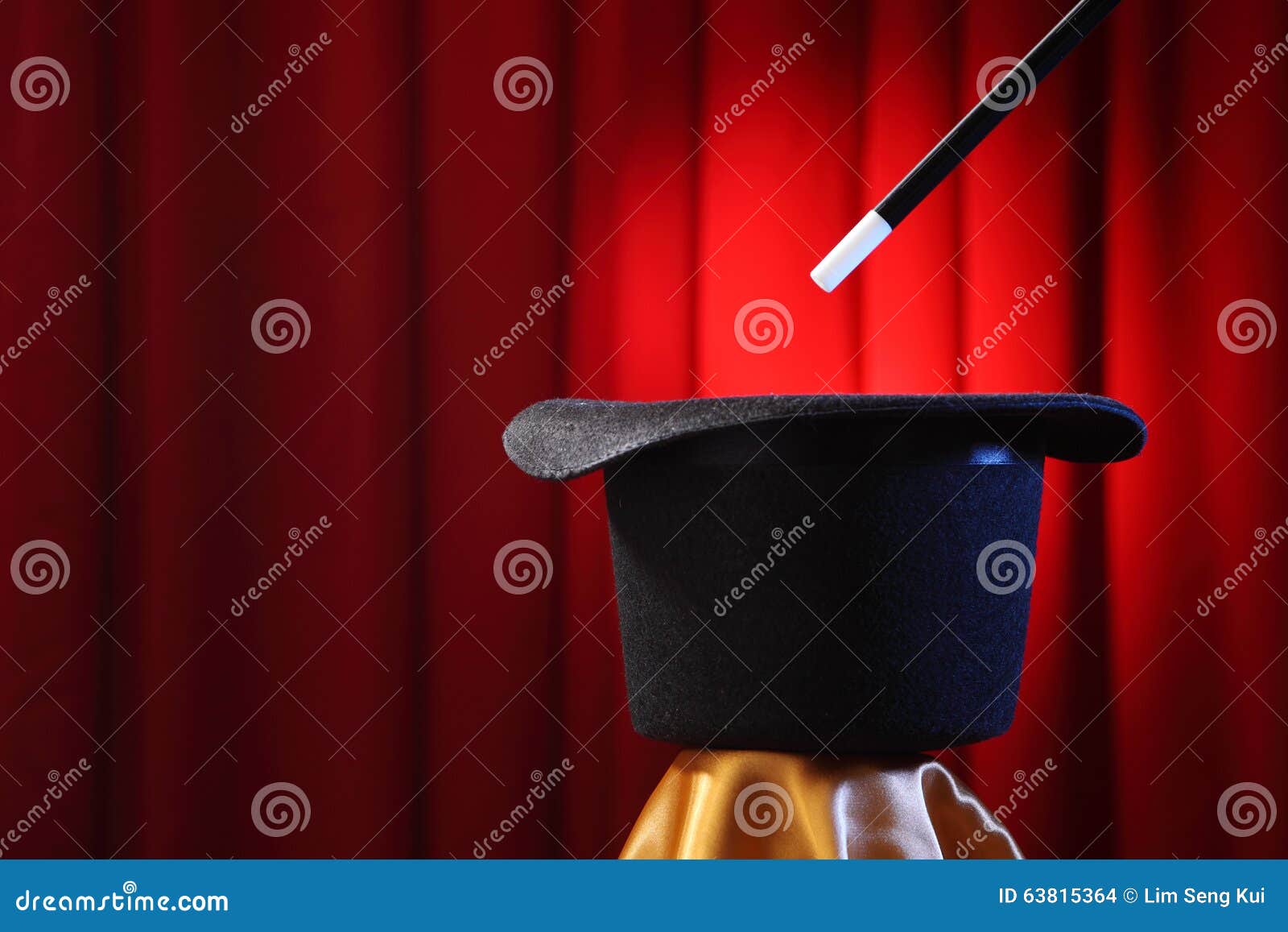 Magic stock photo. Image of tophat, magical, empty, magician - 63815364