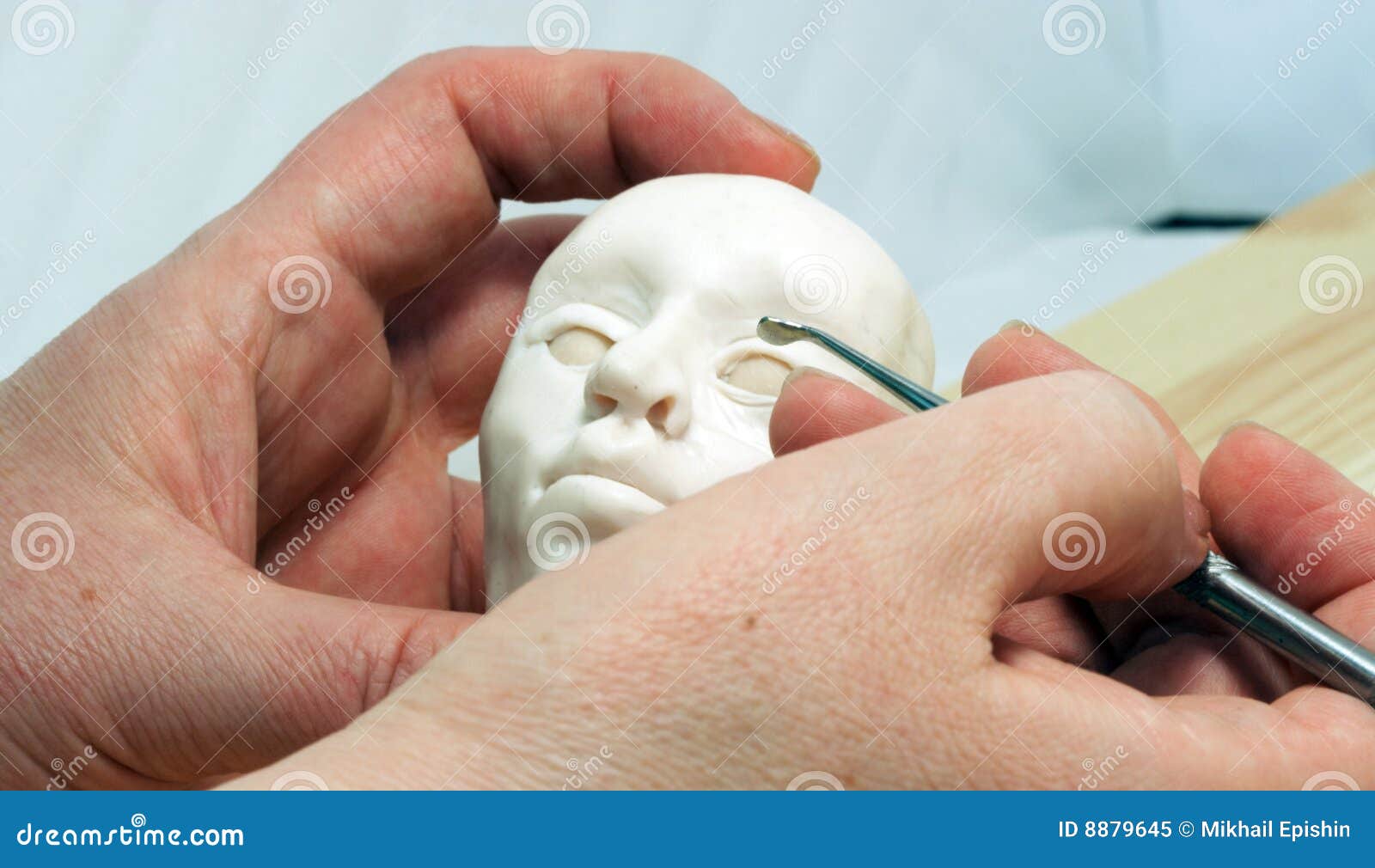 Magic touch stock image. Image of figure, lifelike, studio - 8879645