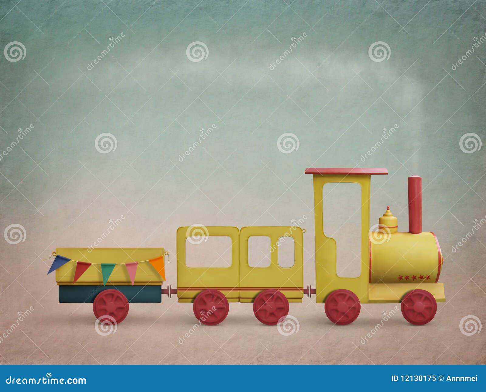 Magic Train stock illustration. Illustration of happy - 12130175