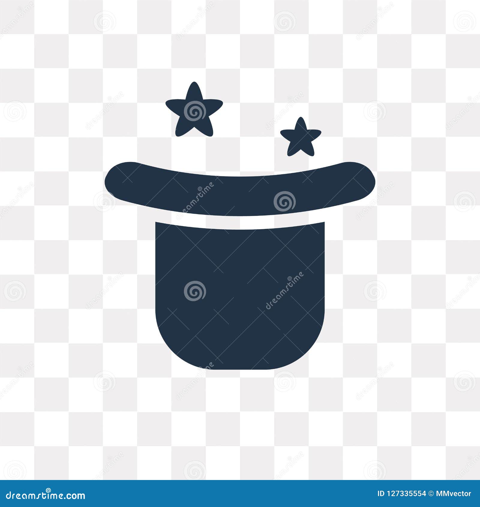 Magic Vector Icon Isolated on Transparent Background, Magic Tra Stock ...