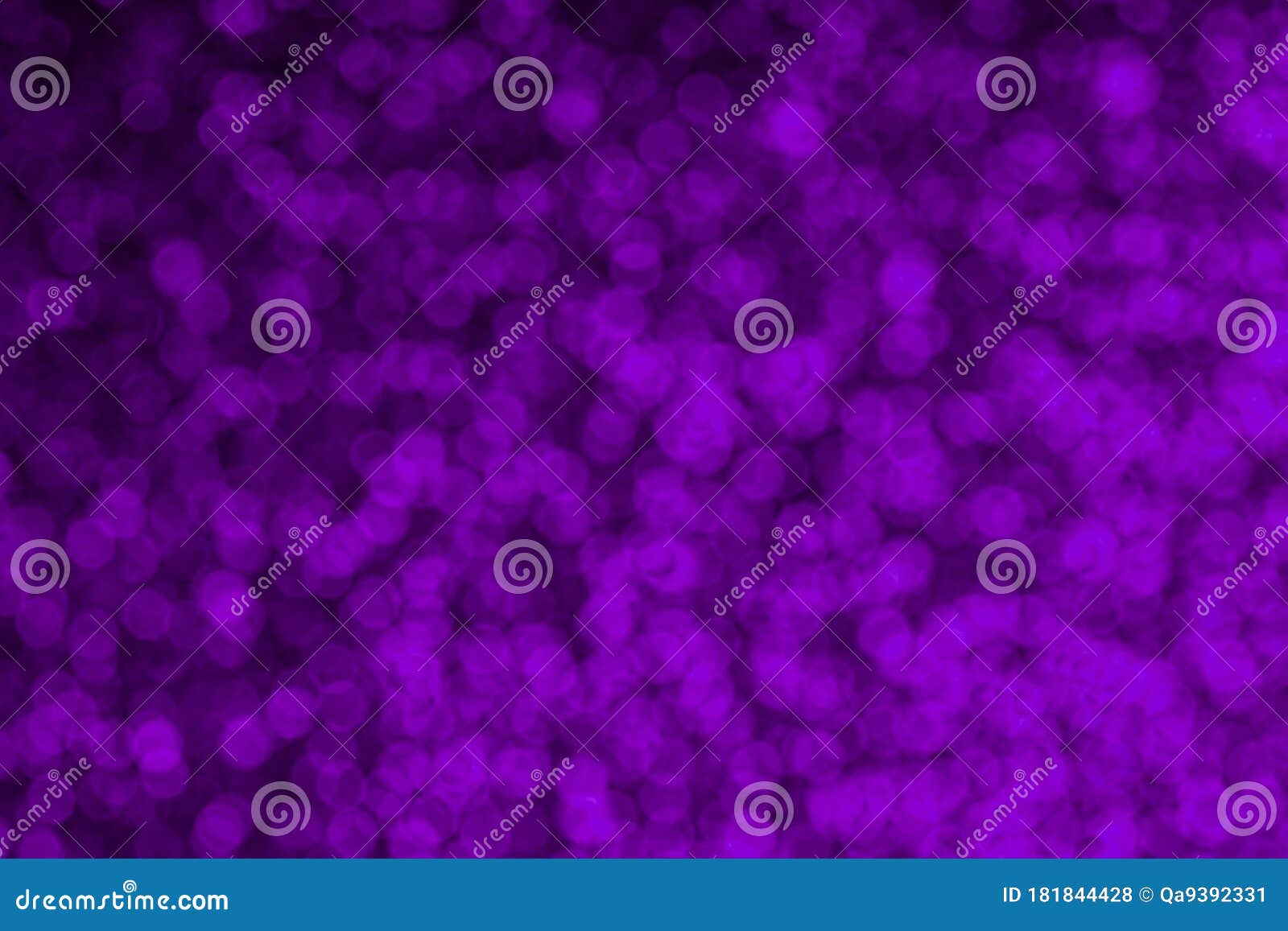 Magic Violet Illuminated Lights. Glittering Surface with Glow Effect ...