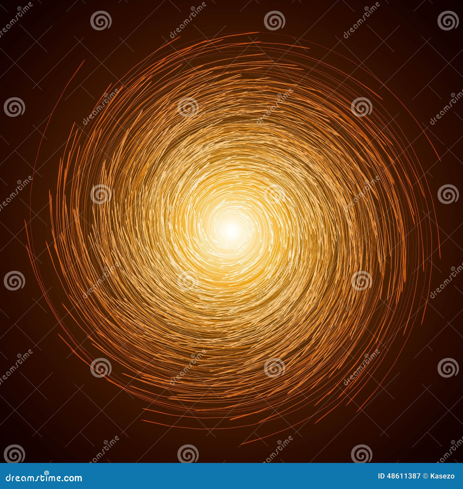 Magic Vortex with Slim Lines Stock Vector - Illustration of mystic ...