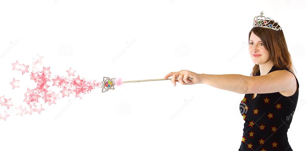 Magic Wand stock image. Image of hair, girls, long, idea - 1919831